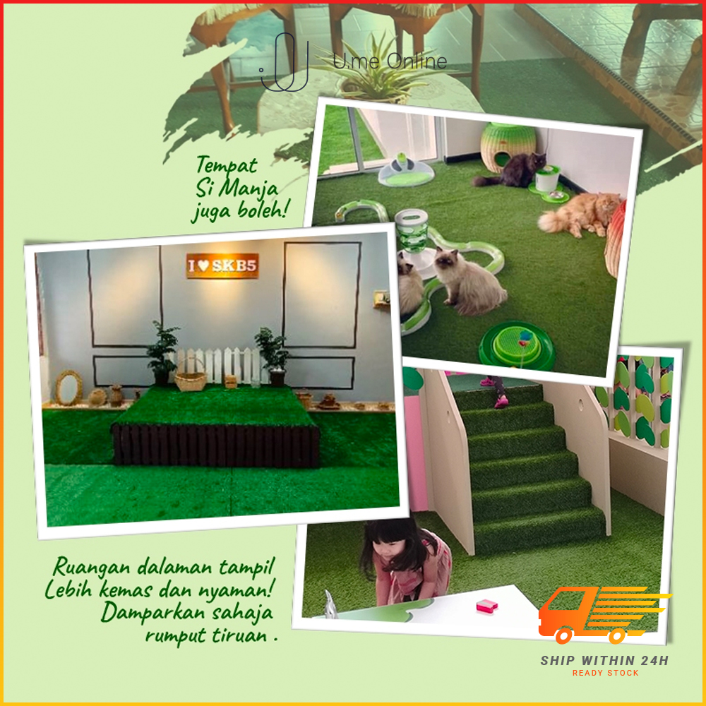 U.me Artificial Synthetic Turf for Kindergarten Plastic Runway Fake ...