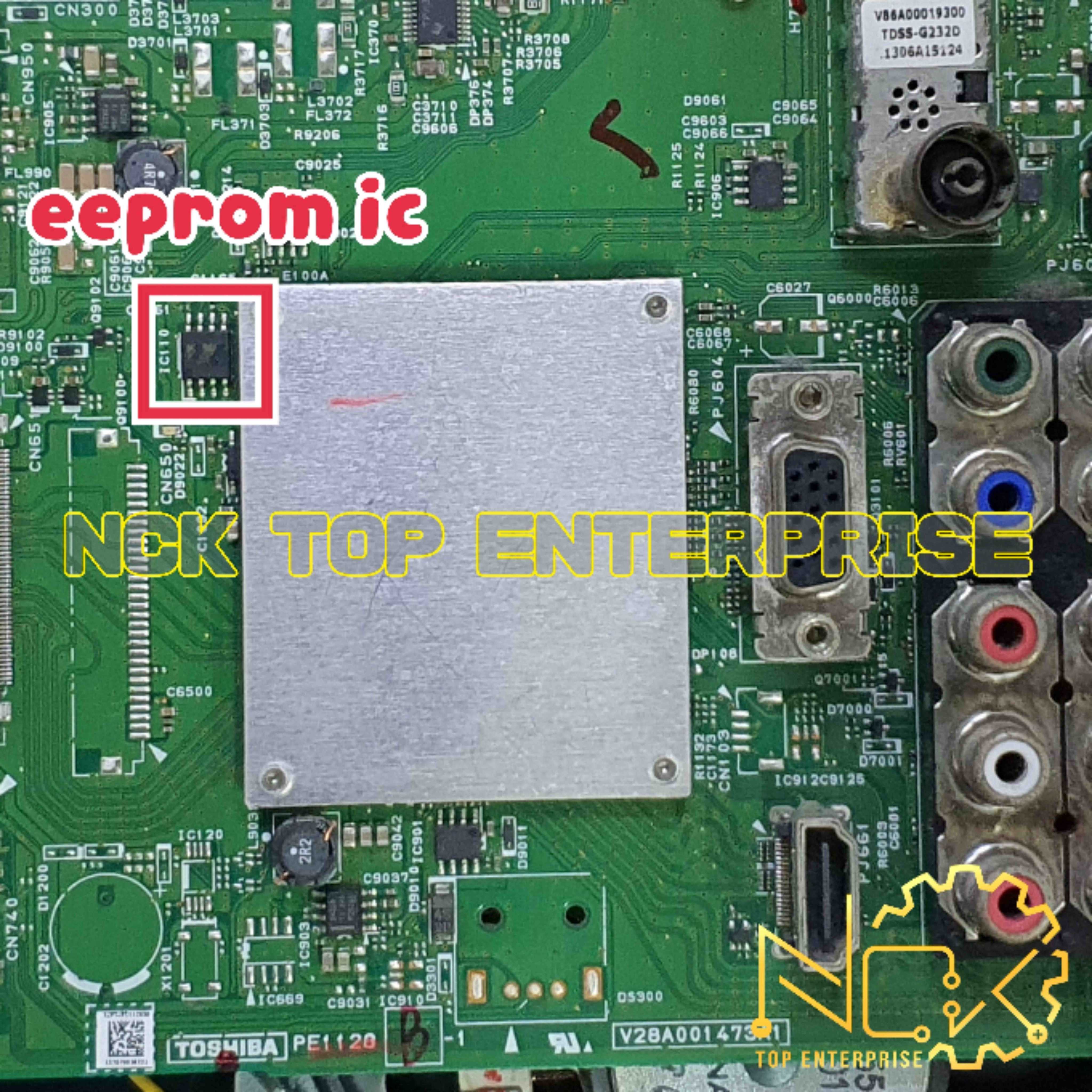 TOSHIBA 39P2300VM IC 25Q128 PE1128 EEPROM / BIOS / FIRMWARE 39P2300 | Shopee Malaysia