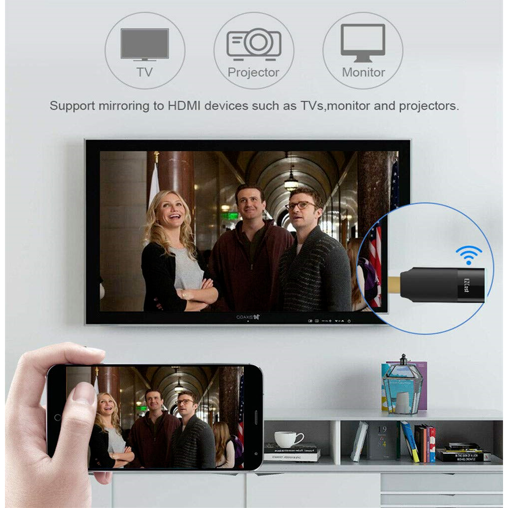 EZCAST Compact&EZCast 2 Wireless Display Receiver HDMI Wireless Casting ...