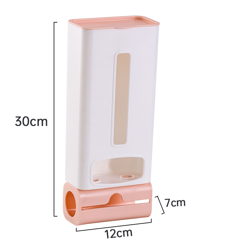 Kitchen Punch-Free Wall-Mounted Garbage Bag Storage Box Multi ...