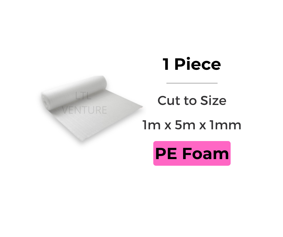 5m PE Foam Cut to Size 1m x 5m x 1mm/Packaging Polyethylene/Industrial ...