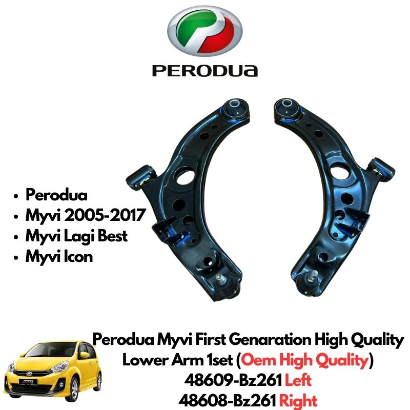 Perodua Myvi First Genaration High Quality Lower Arm 1set (Oem High ...