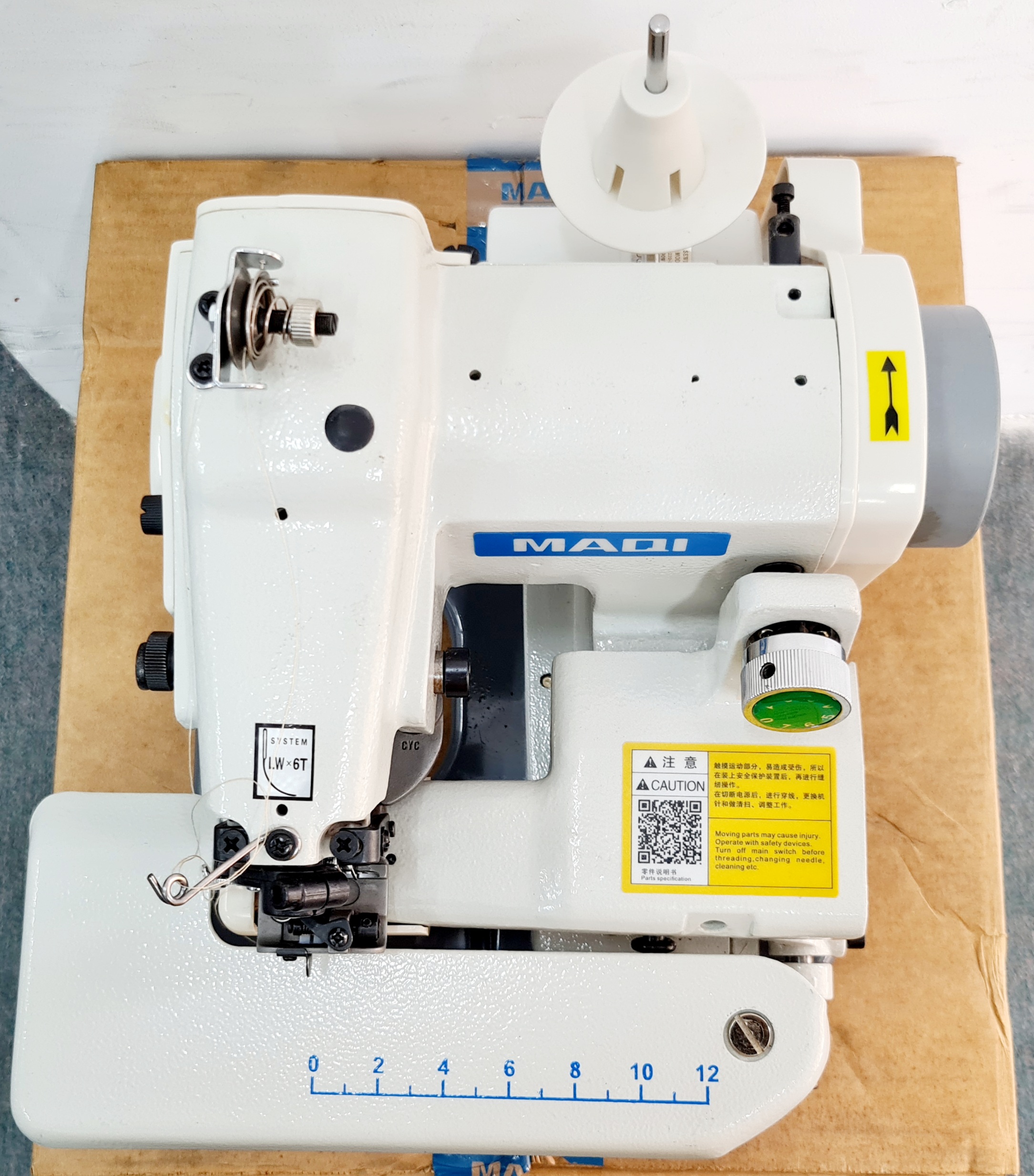 DESK-TYPE BLIND STITCH SEWING MACHINE (MAQI BRAND) / MESIN JAHIT BLIND ...