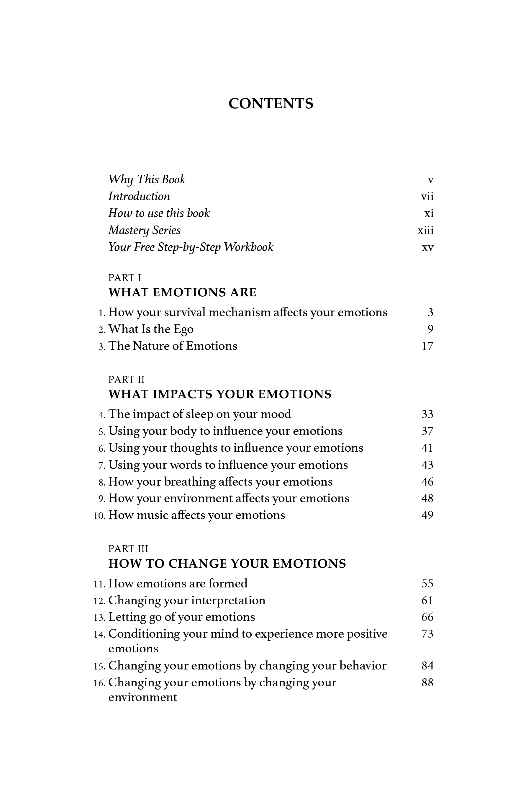 Master Your Emotions A Practical Guide To Overcome Negativity And