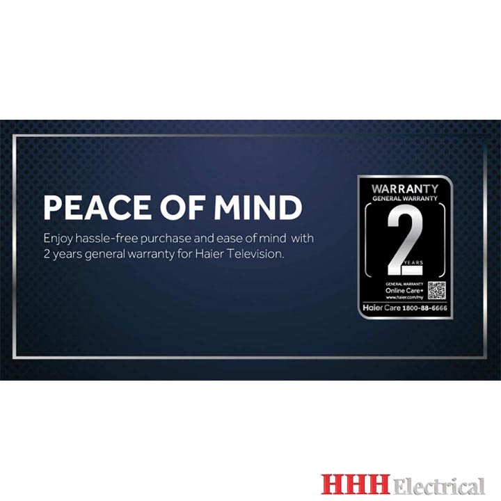 HAIER H75P750UX 75" HQLED 4K UHD Google TV Enhance Visual Experience ...