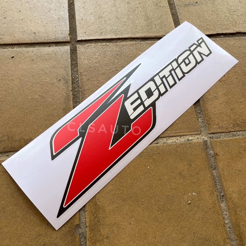 Z Edition Car Sticker Toyota Hilux Revo Double Cab 4x2 4x4 AT MT Razer ...