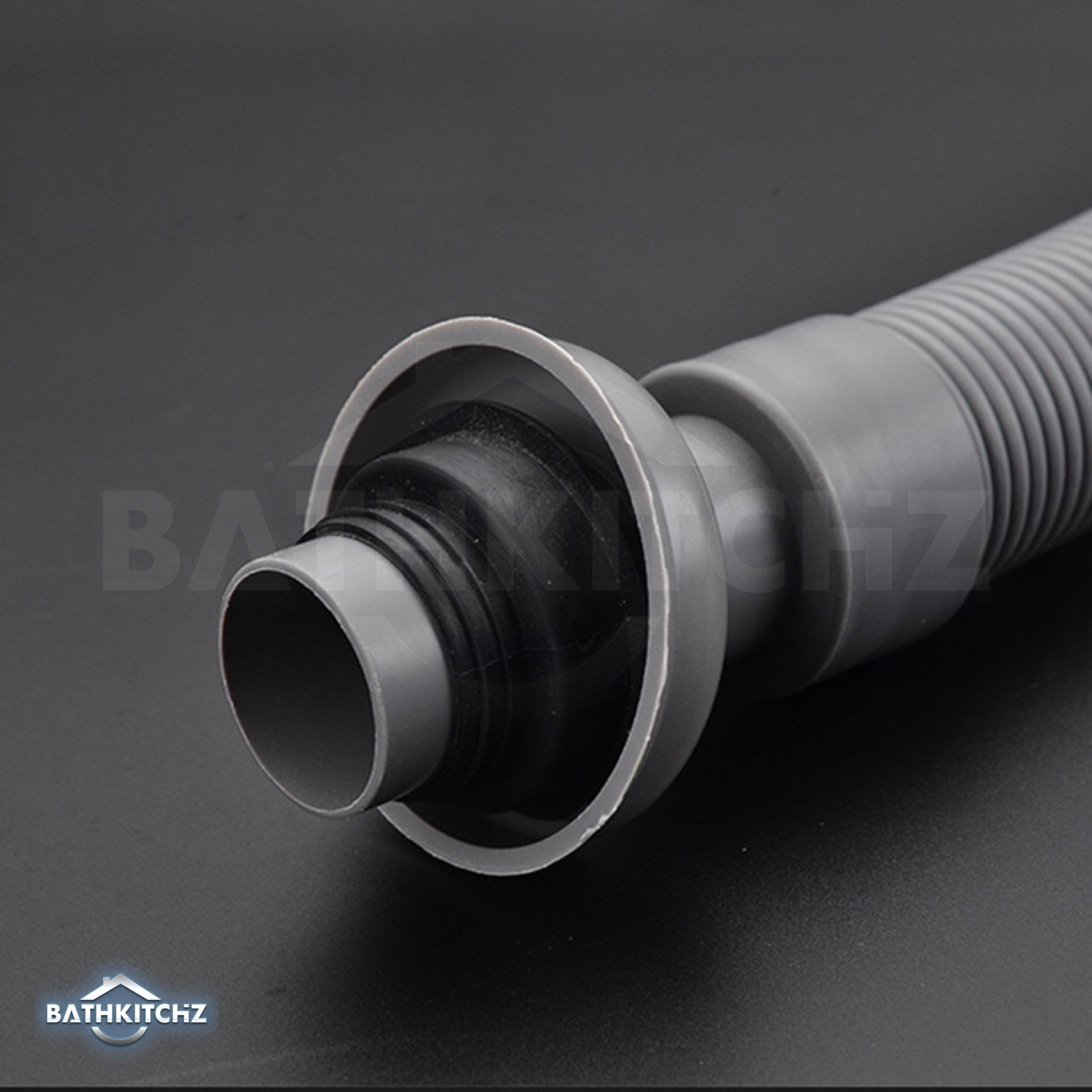 BATHKITCHZ Bathroom Sink Basin Flip Top Waste Extension Drain Hose Anti ...