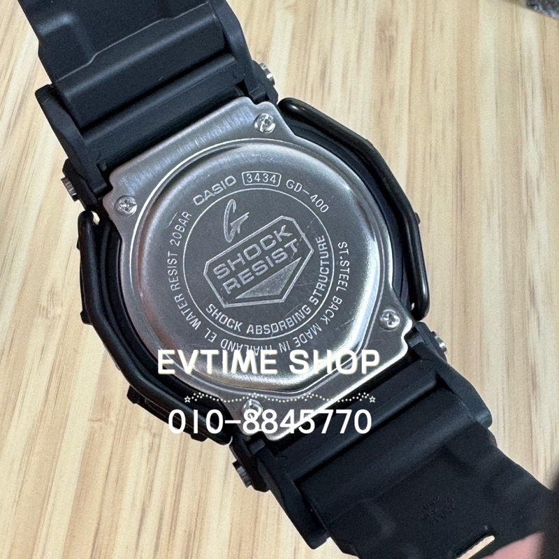 100% ORIGINAL CASIO G-SHOCK GD-400-1DR / GD-400-9DR / GD-400-1 / GD-400-9 / GD-400 MEN CASUAL ...