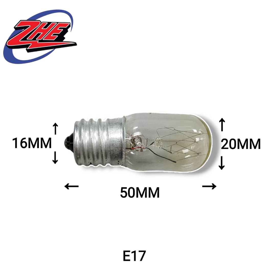 SMALL BULB FRIDGE REFRIGERATOR LIGHT BULB E12 E14 E17 YELLOW COLOR ...