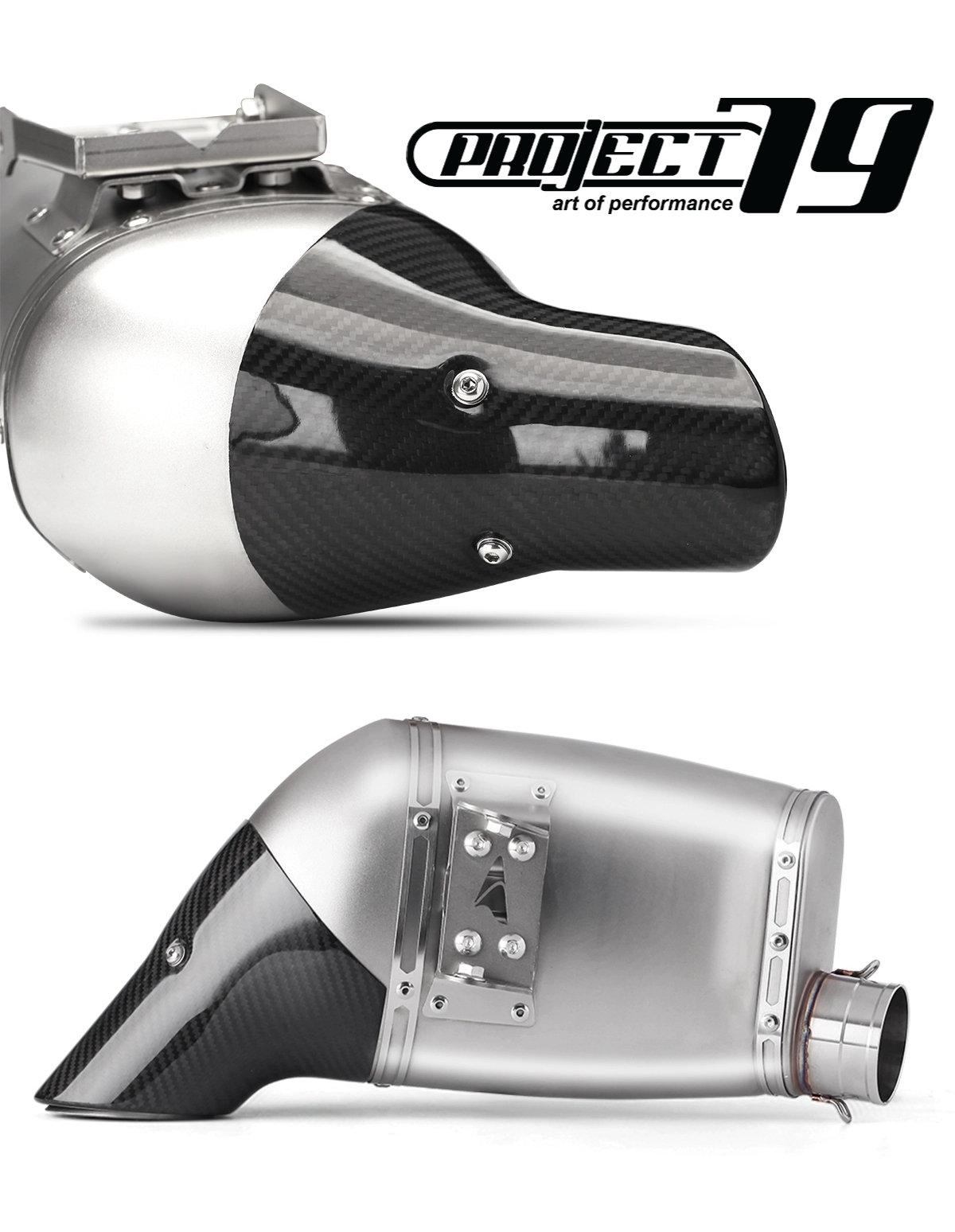 Project79 Yamaha MT07 Full System Piping Muffler Manifold Stainless ...