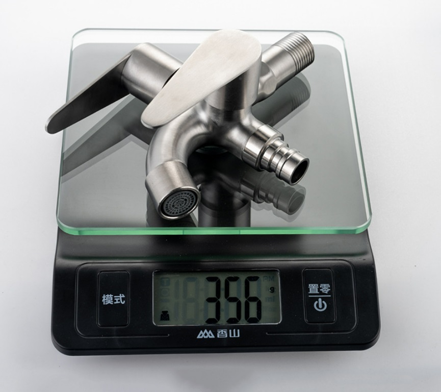(Clear Stock) SUS304 STAINLESS STEEL KITCHEN & BATHROOM DOUBLE TAP ...
