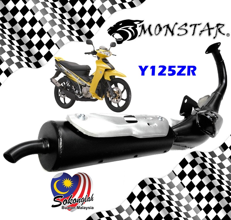 Motor ekzos bunyi selapis Y125 Y125Z Std Modi 125zr 125z Y125ZR Moto ...