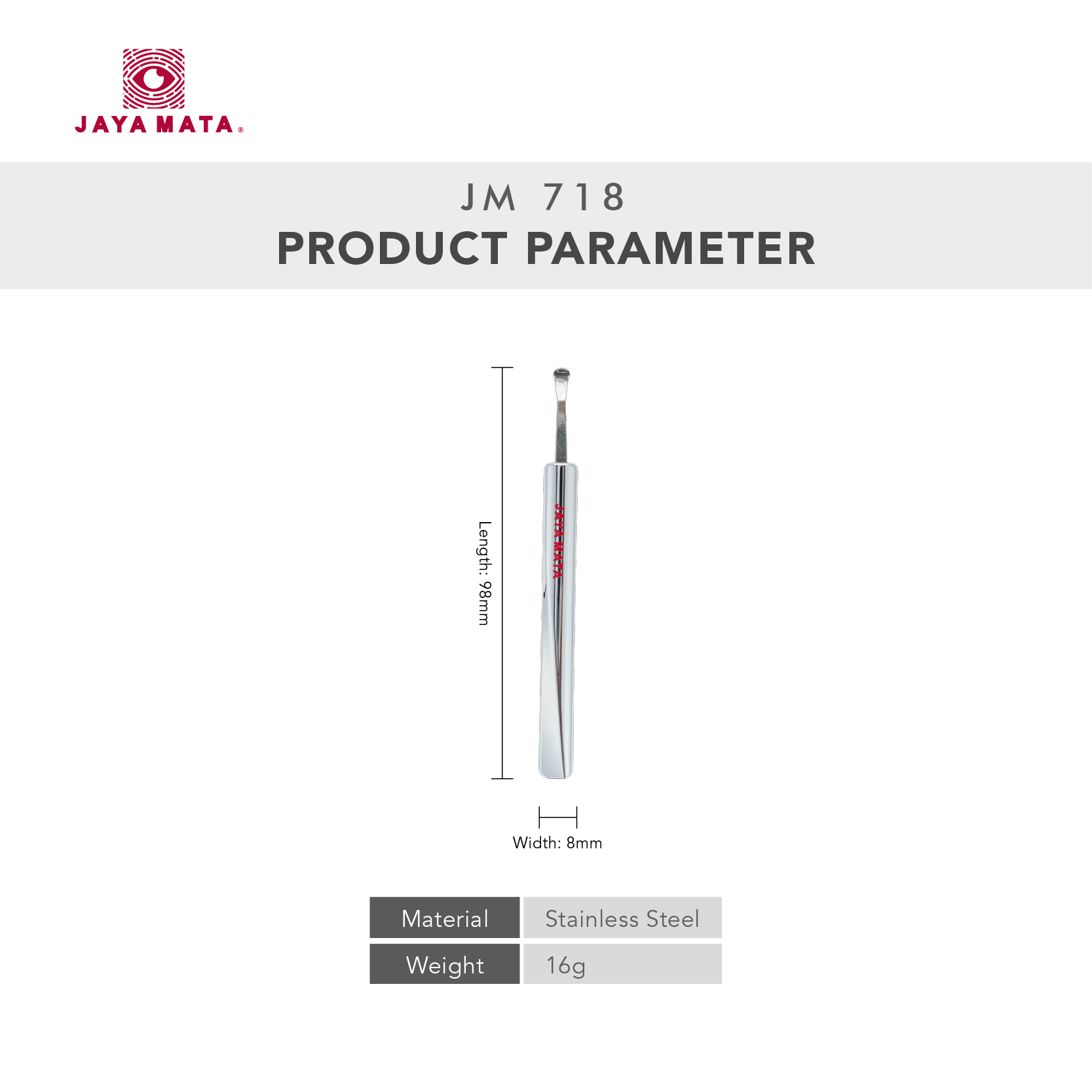 Jaya Mata Stainless Steel Ear Pick JM718 | Shopee Malaysia