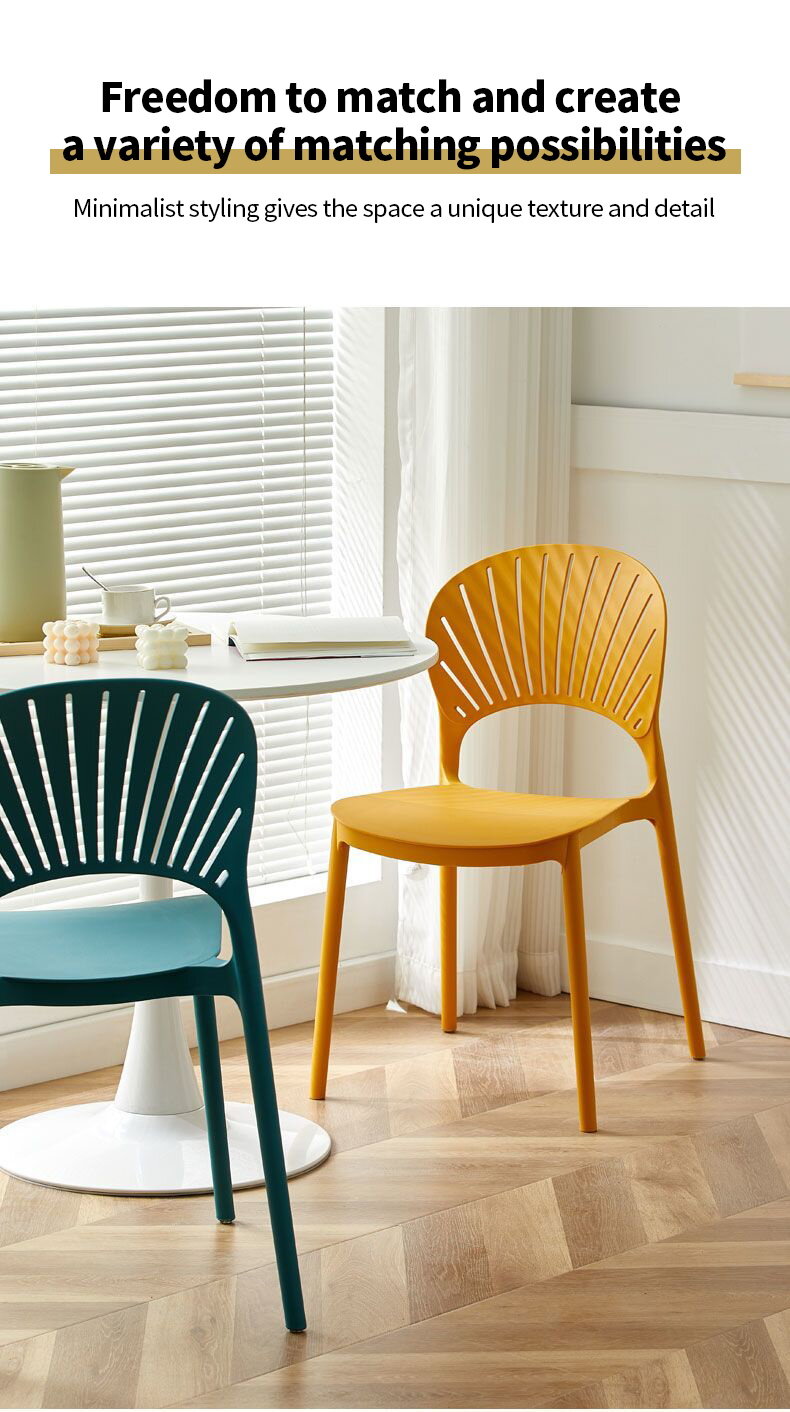 Nordic Candy Chair Plastic Chair Cafe Chair Dining chair study chair ...