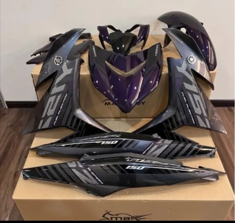 Y15 V1 V2 COVER SET BIRU PURBA HITAM BATMAN MERAH PURBA PROMOSI HLD ...