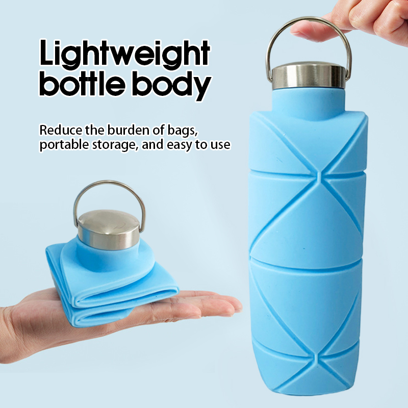 2L Foldable Water Bottle Outdoor Water Bottles Collapsible Soft Flask ...