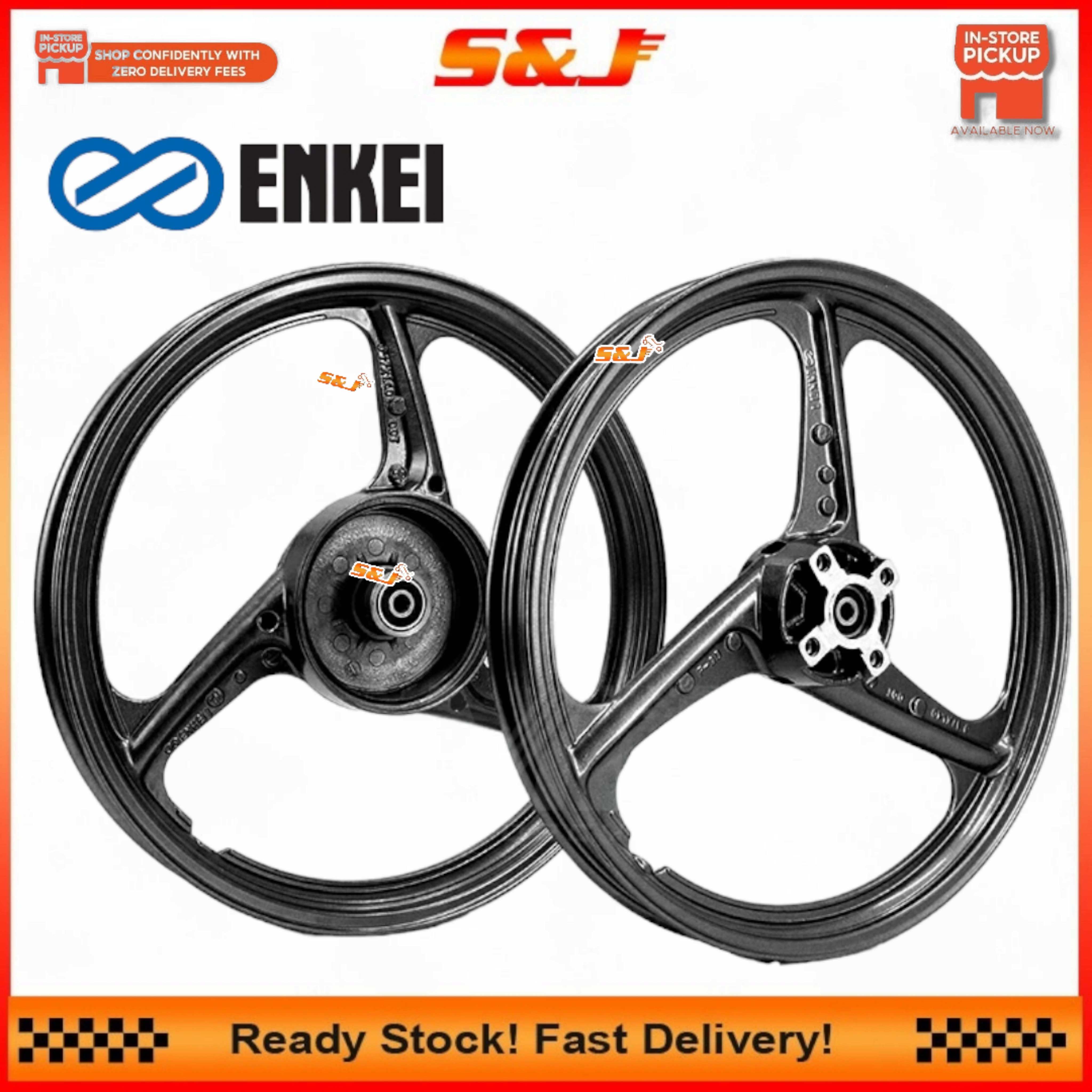 ENKEI 3 399 BATANG SPORT RIM ( FULL COP ) SIAP BEARING BUSH Y15 Y15ZR Y16 Y16ZR LC135 LC4S LCV8 ...