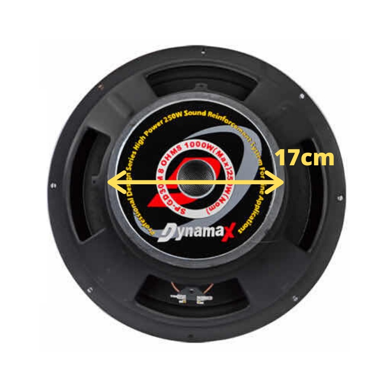 1 Unit DYNAMAX 12" Woofer 250 watt 8 ohm - SRAZDX-GD30MII | Shopee Malaysia