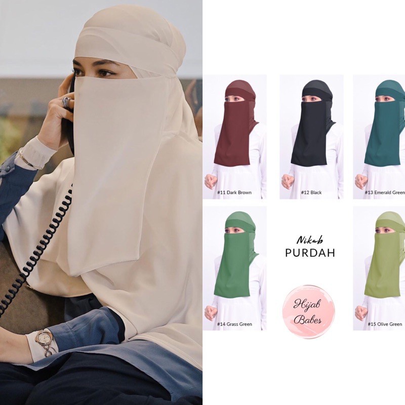 NIQAB PURDAH NEELOFA | Shopee Malaysia