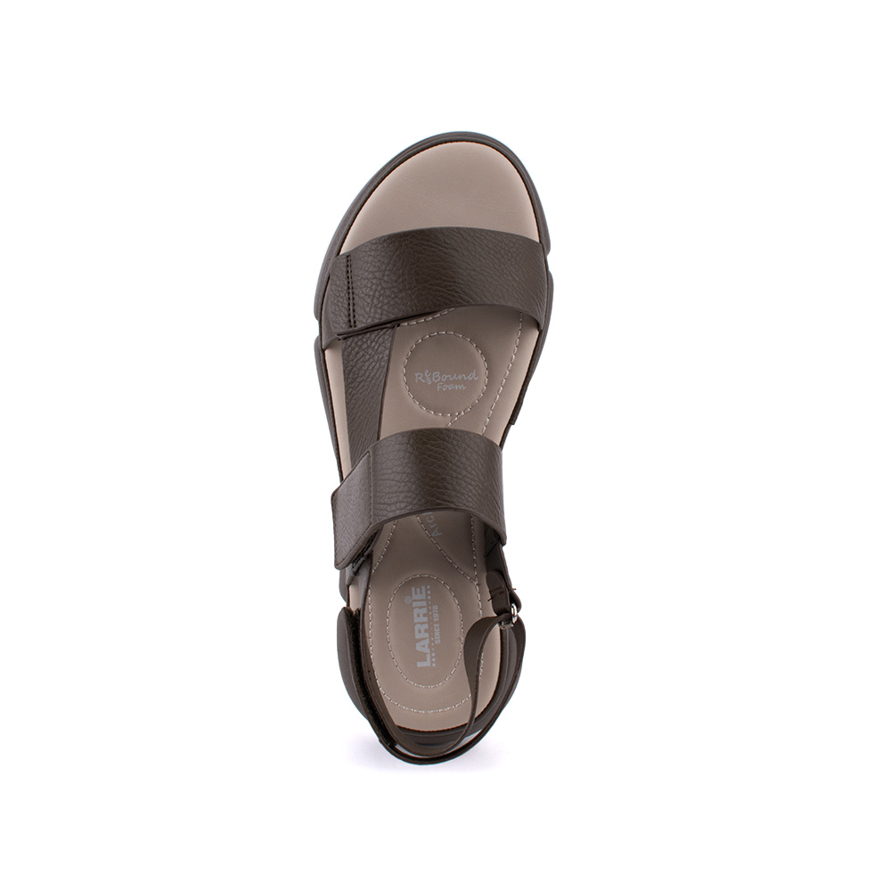 LARRIE Sandal Perempuan Dark Green Velcro Adjustable Sandals - L82305 ...