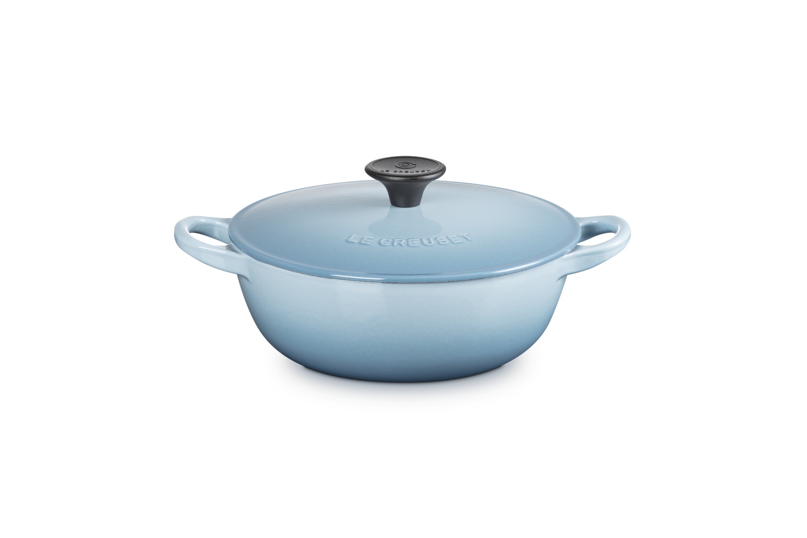 Le Creuset Stir-fry Marmite Classic Range 18cm - Coastal Blue | Shopee ...