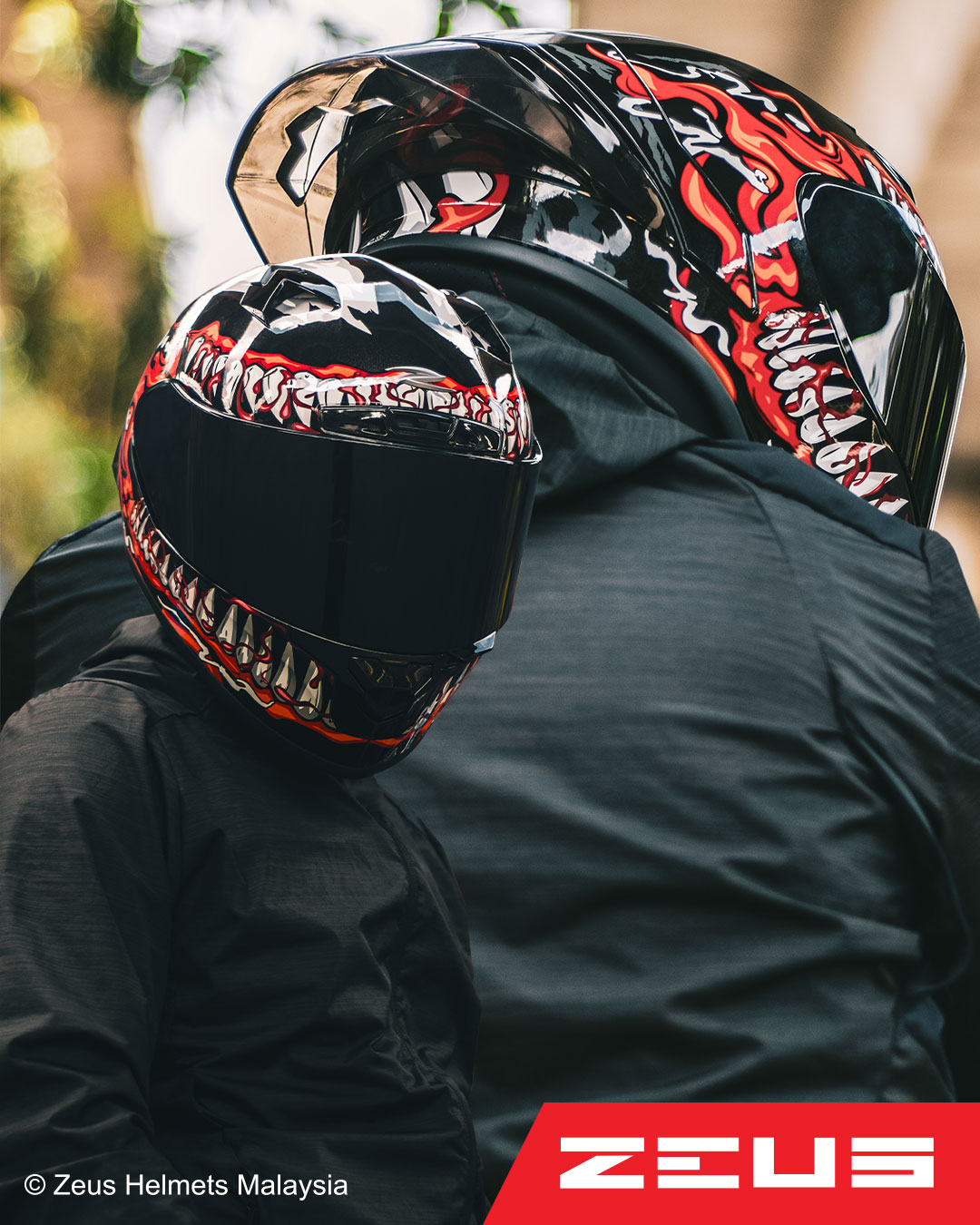 ZEUS HELMETS ZS-826 (FREE MERCHANDISE) FULLFACE | Shopee Malaysia