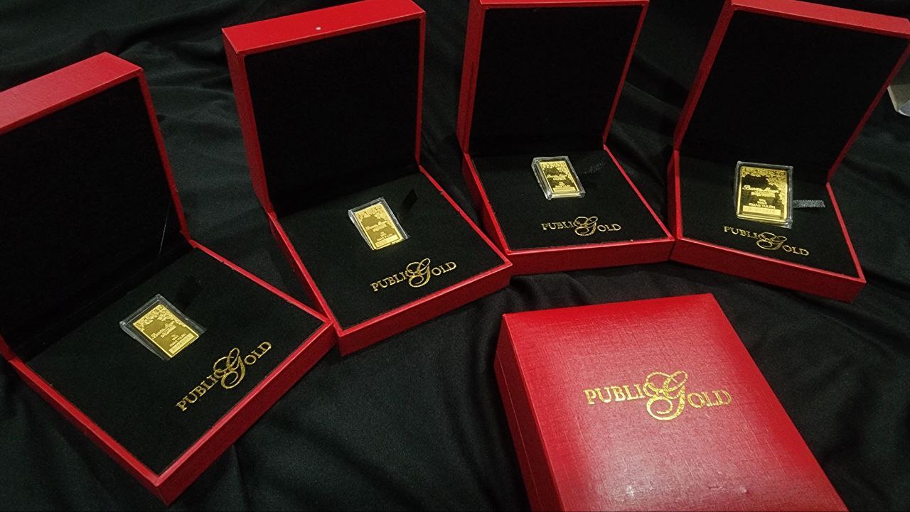 Public Gold Exclusive Gold Bar Box/Gift Box (box only) | Shopee Malaysia