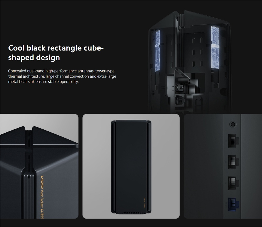 Xiaomi Mesh System AX3000 5GHz Router Dual Band Wifi 6 Modem WiFi ...