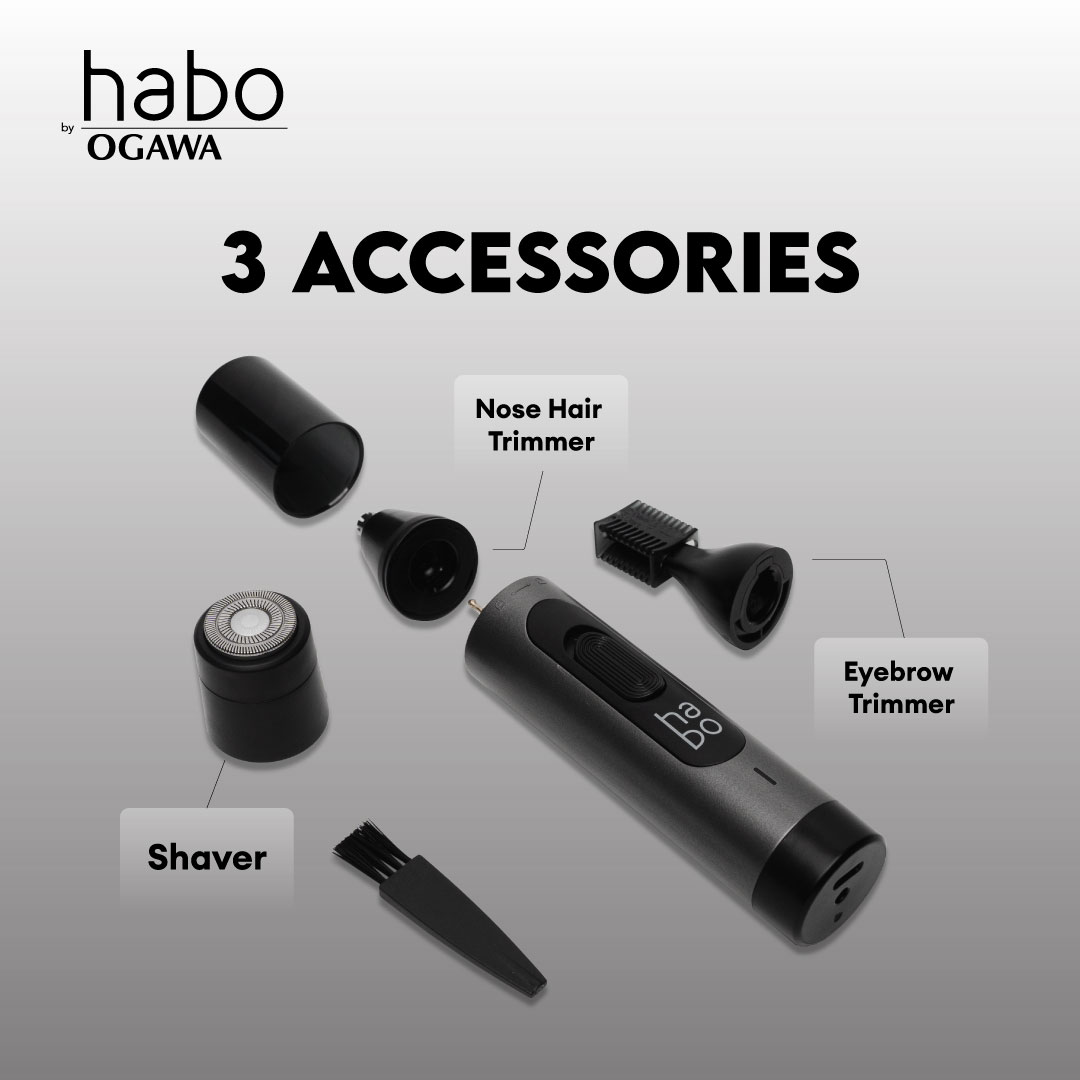 Habo By Ogawa StyleX 3 In 1 Men's Trimmer | Shopee Malaysia