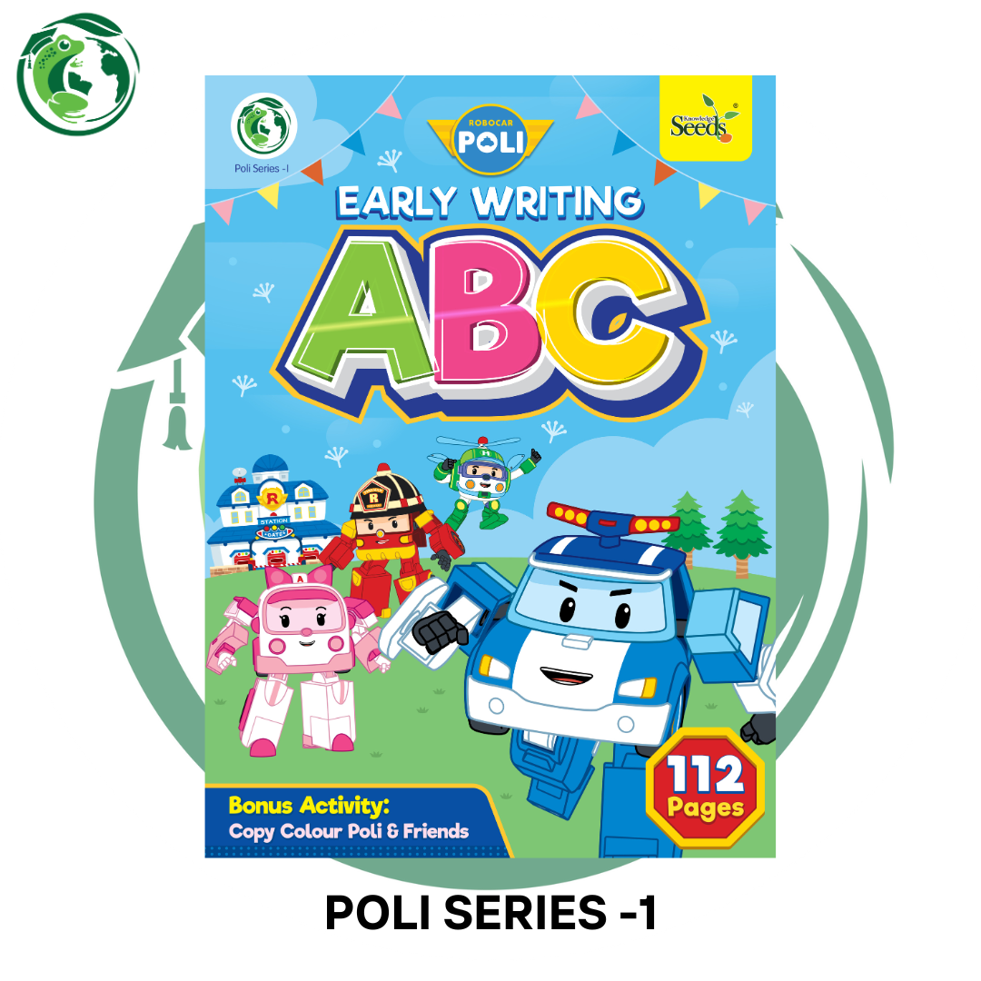 TOAD BOOK : ROBOCAR POLI EARLY WRITING (POLI SERIES-1) | Shopee Malaysia