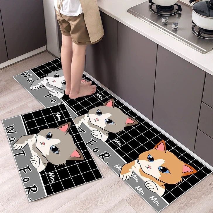 Floor Mat Kitchen carpet Floor Mat Absorbent Floor Carpet Mat ...