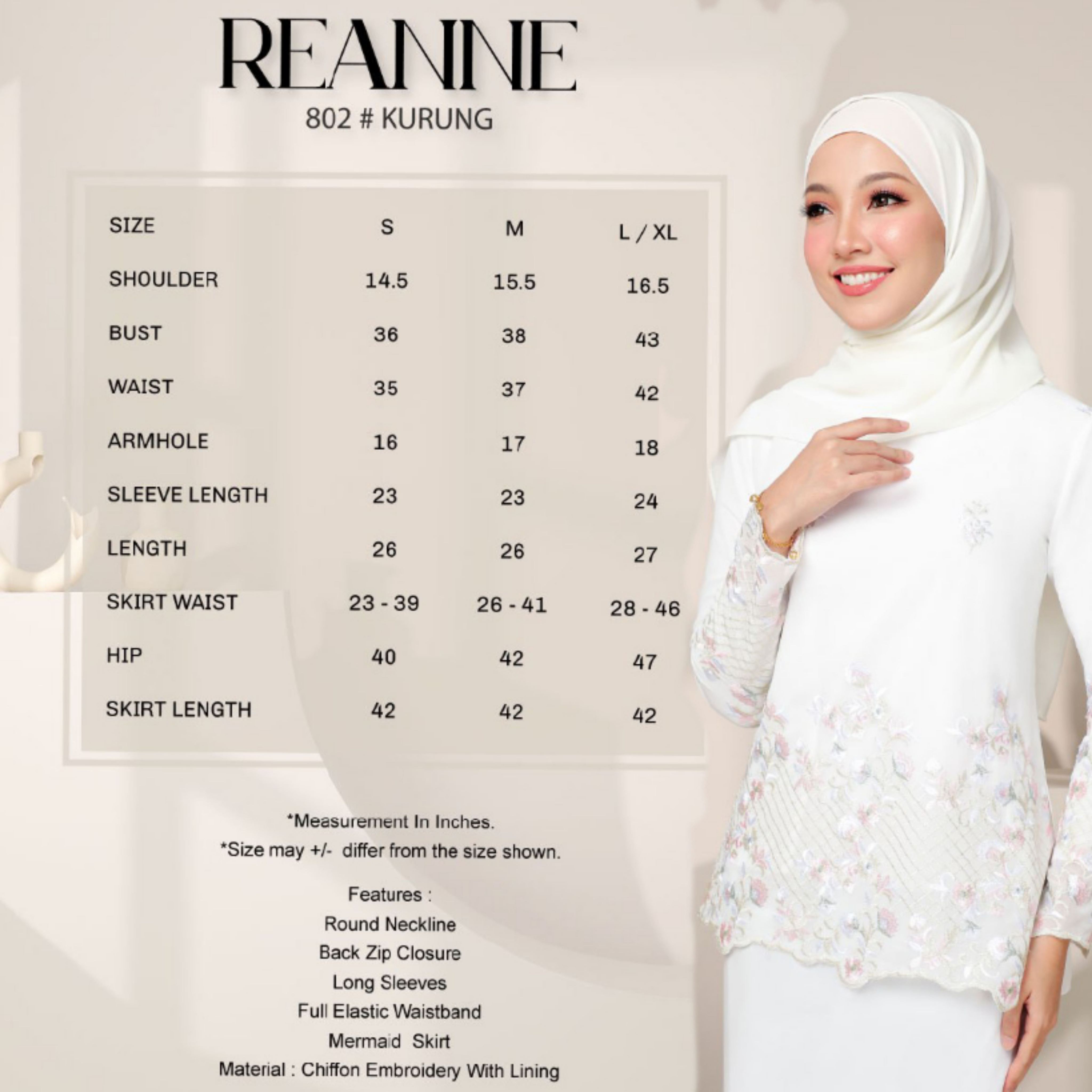 🔥FASTSELLING🔥 Readystock OFFWHITE COLOR SET BAJET TUNANG, NIKAH, RAYA ...
