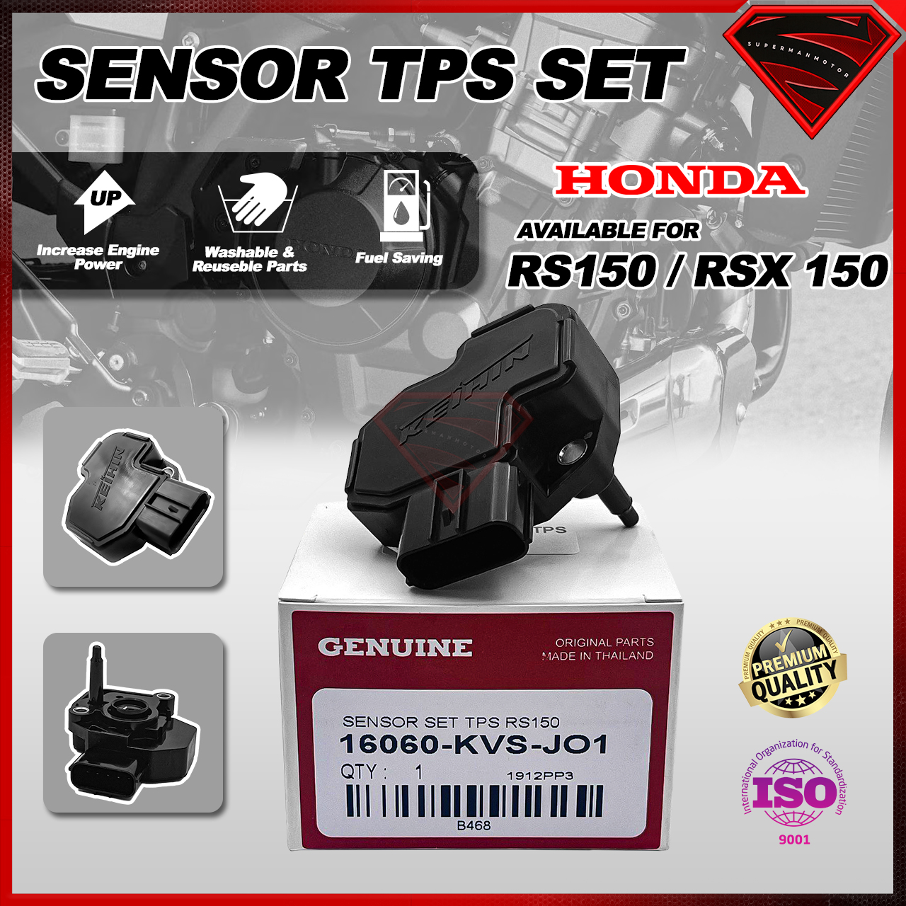 TPS SENSOR HONDA/GENUINE RS150 RSX150 RSX 150 RS 150 RS150R RS-X ...