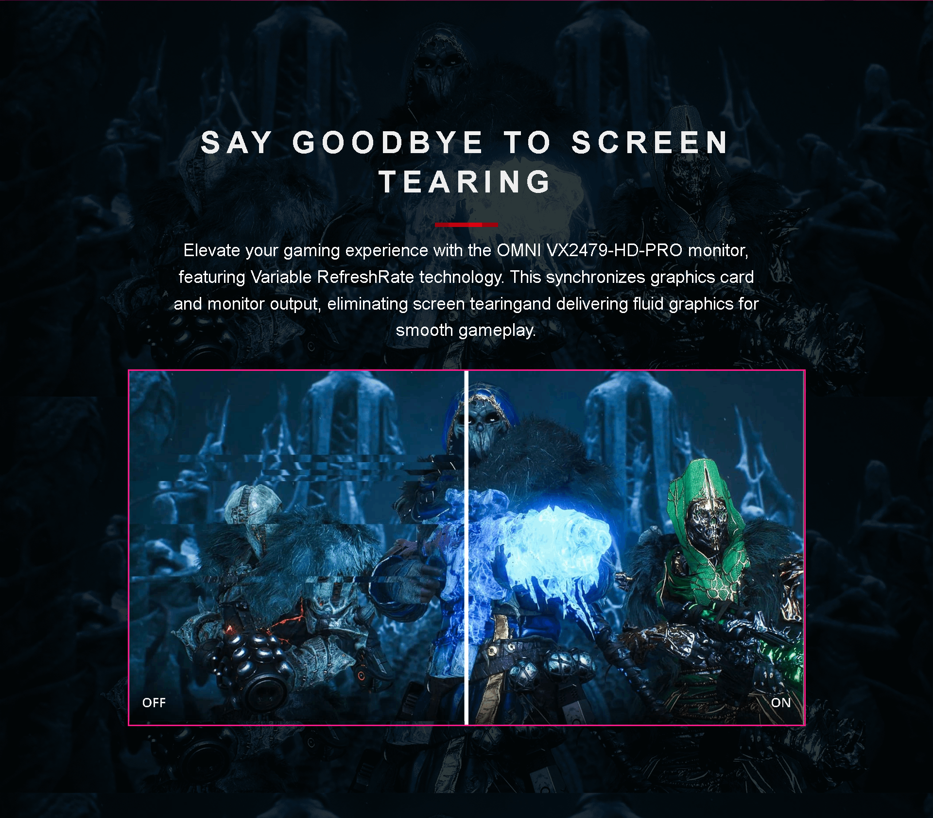 VIEWSONIC 24” VX2479-HD-PRO FULL HD (1920x1080P @180Hz) LED IPS GAMING ...