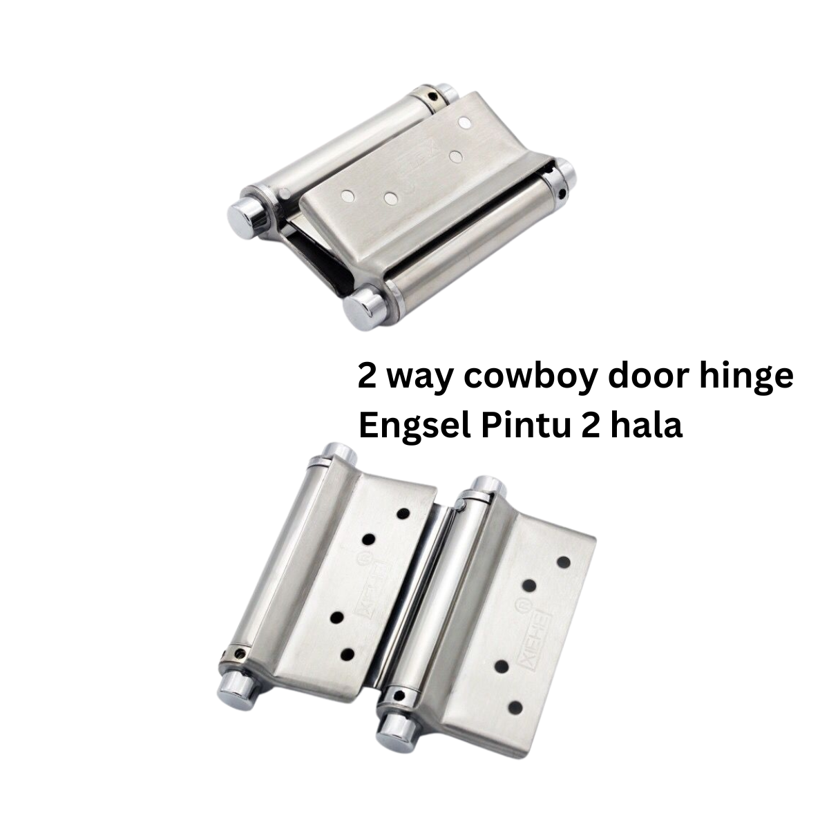 Engsel Pintu Koboi Pintu Dua Hala Stainless Steel Cowboy Hinges Door ...