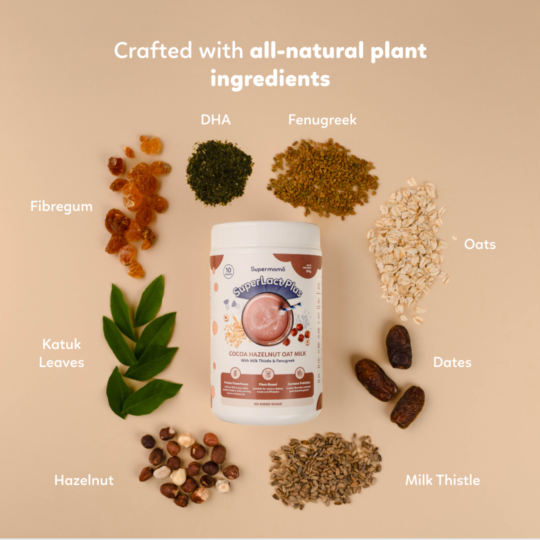Supermama Superlact Plus Milk Booster / Breastmilk Booster Matcha Milk ...