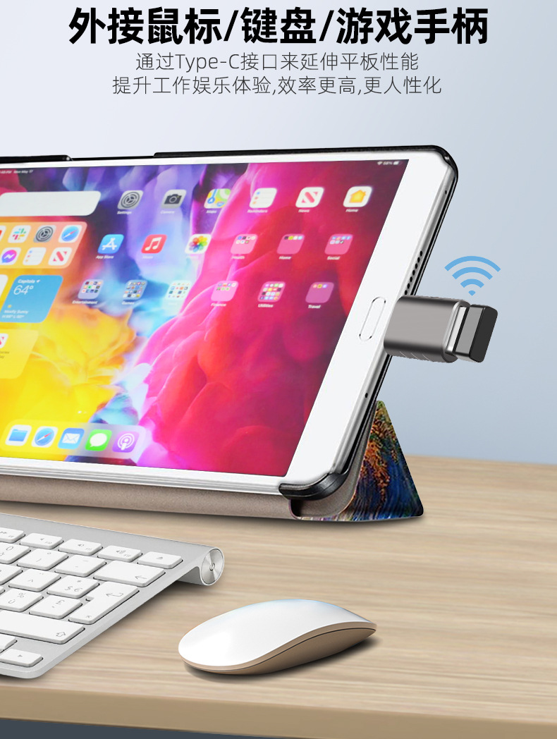 10Gpbs Data Transfer USB Micro 3.0 3.2 OTG Adapter to Type C USB-C port ...