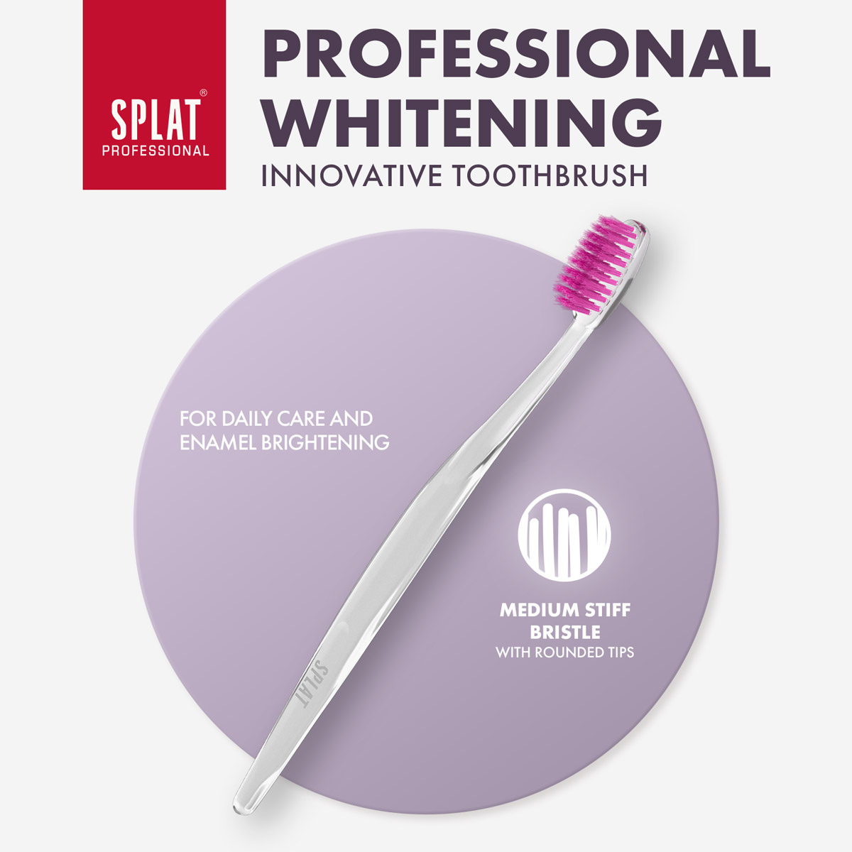 SPLAT Professional Whitening Toothbrush (Medium) | Shopee Malaysia