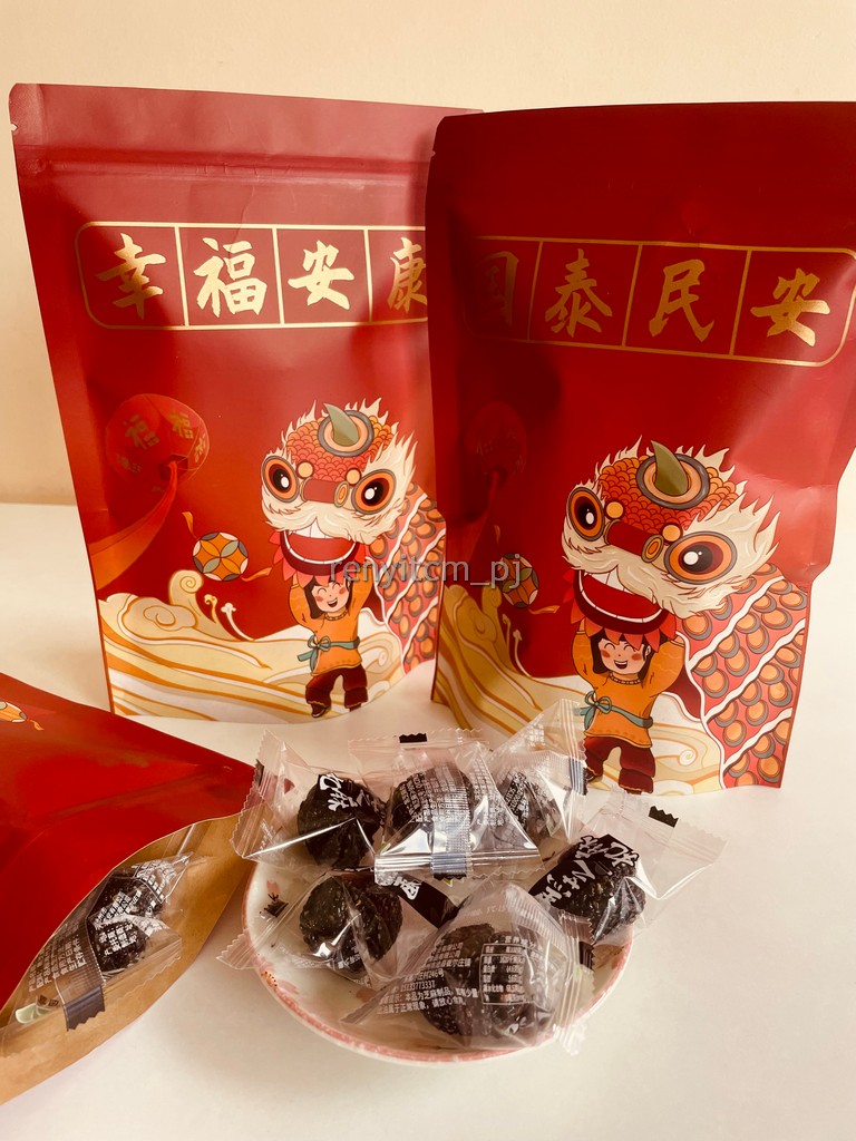 CNY 2025 Chinese New Year Gift Snacks Jumbo Red Dates stuffed Crispy ...