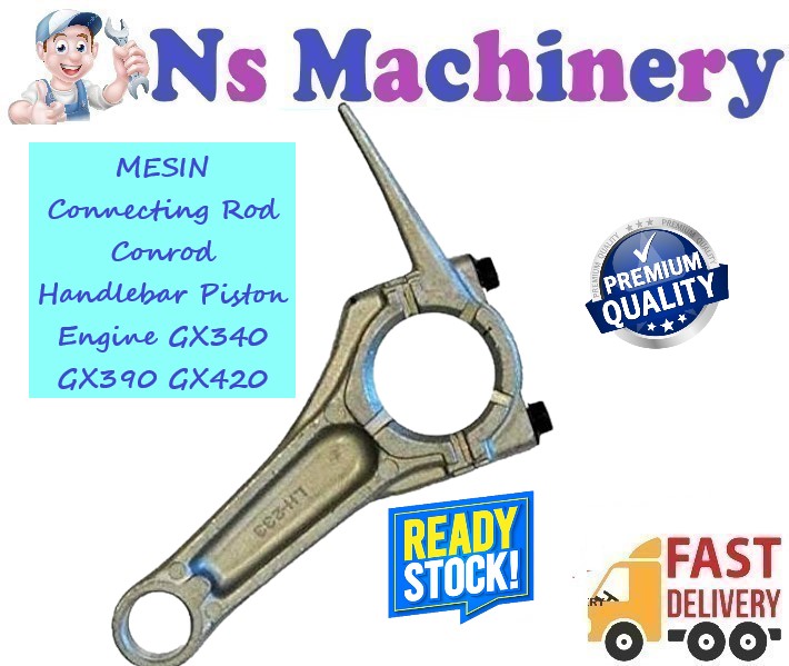 Mesin Connecting Rod Conrod Handlebar Piston Engine GX340 GX390 GX420 ...
