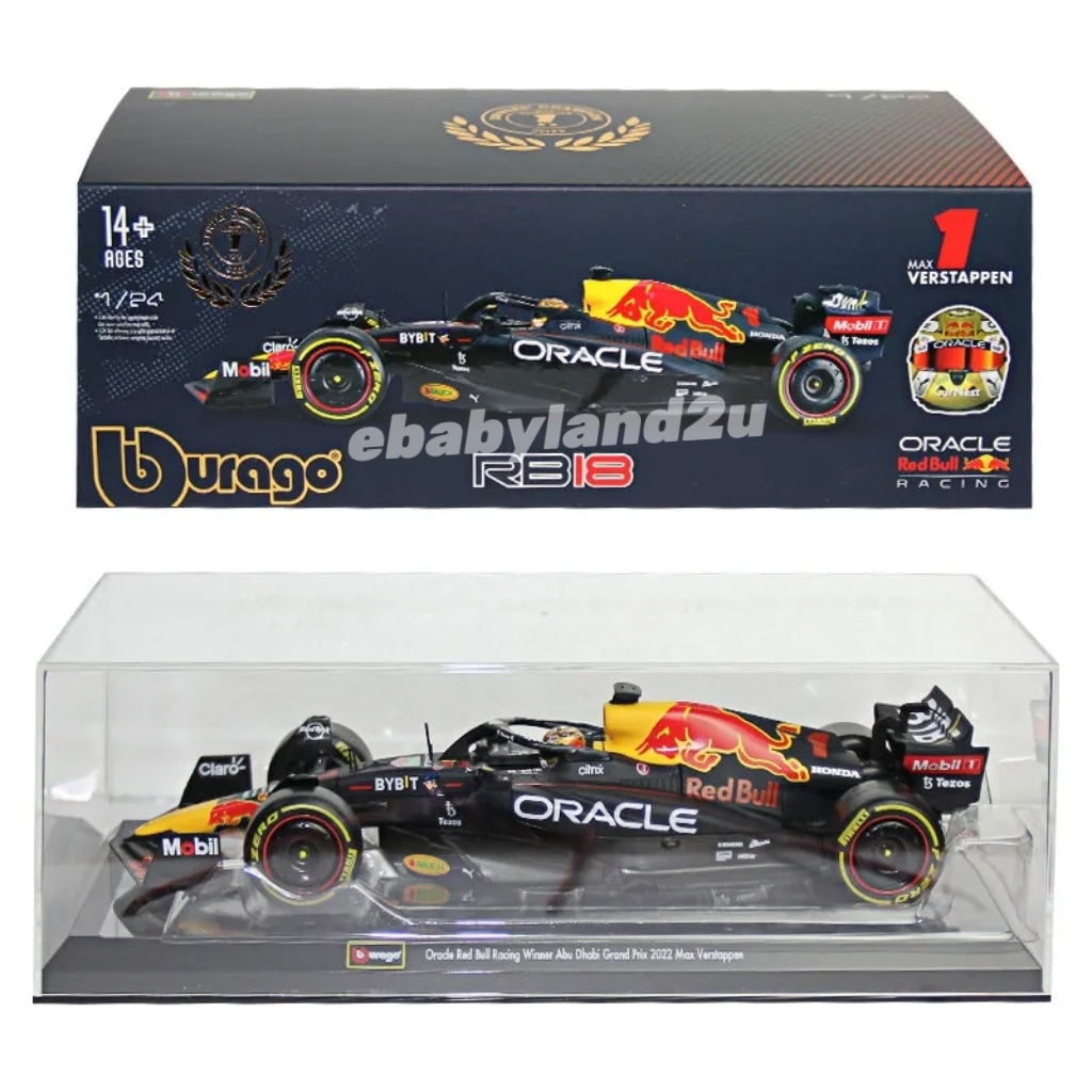 Bburago F1 Formula One 1:24 #1 #11 #55 2023 #44 #63 #16 With Acrylic ...