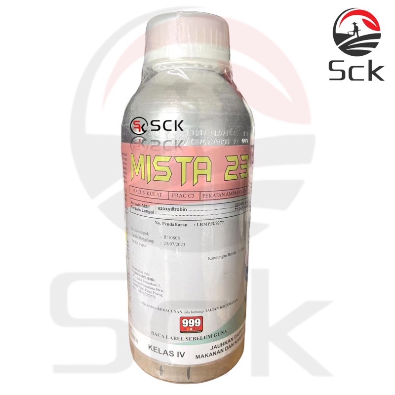 MISTA 23 1Liter/Racun kulat/azoxystrobin/Sama dgn Amistar/Azobin/Avista ...
