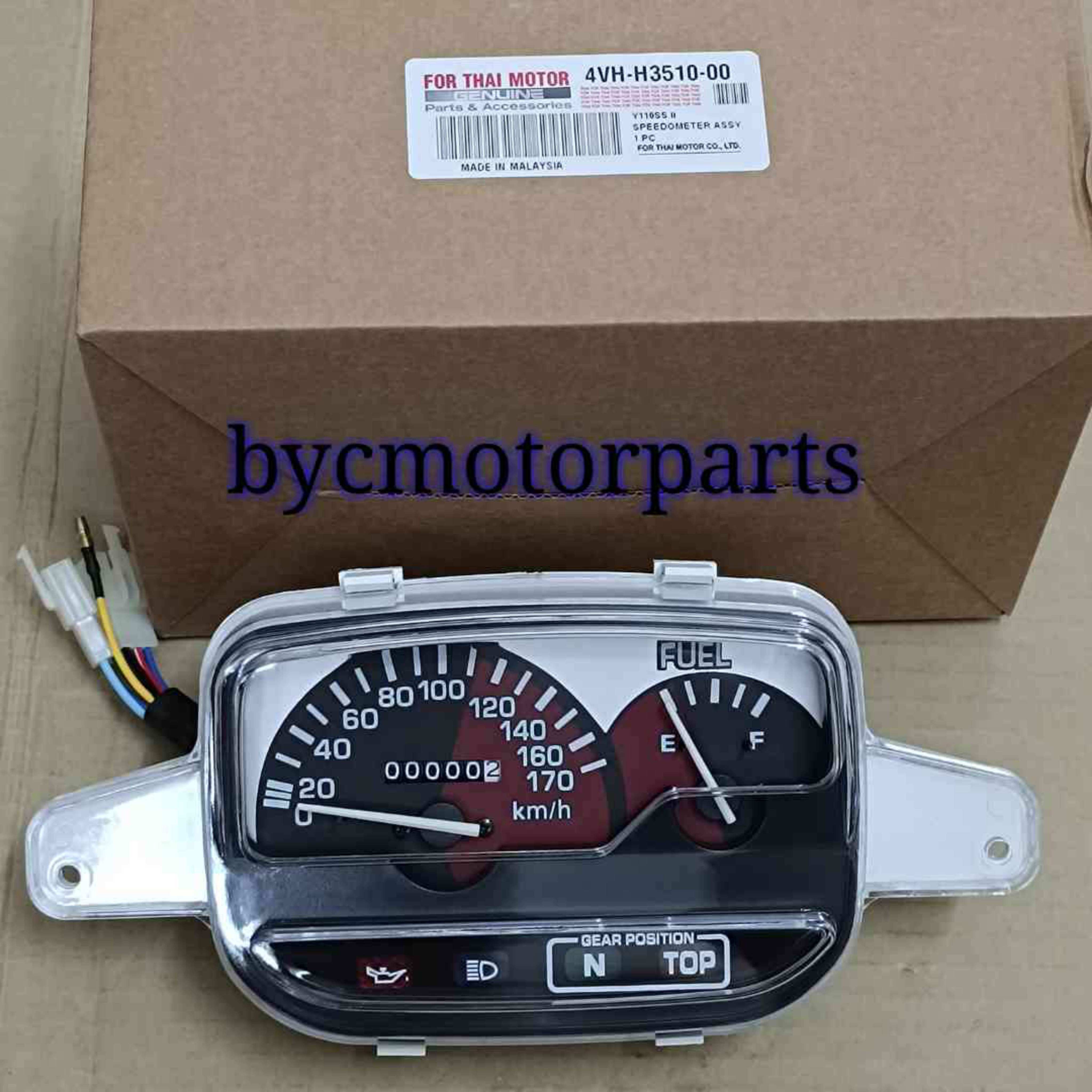YAMAHA Y110 SS1 SS2 SPEEDOMETER METER ASSY CUTTING 4VH 170 KMH A CLASS BYCMOTORPARTS | Shopee ...