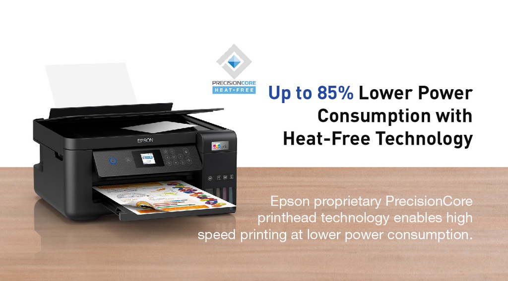 [REDEEM TNG RM50 + Free 2 001 Ink 1 June] Epson EcoTank L4260 (Black) A4 Wi-Fi Duplex All-in-One ...