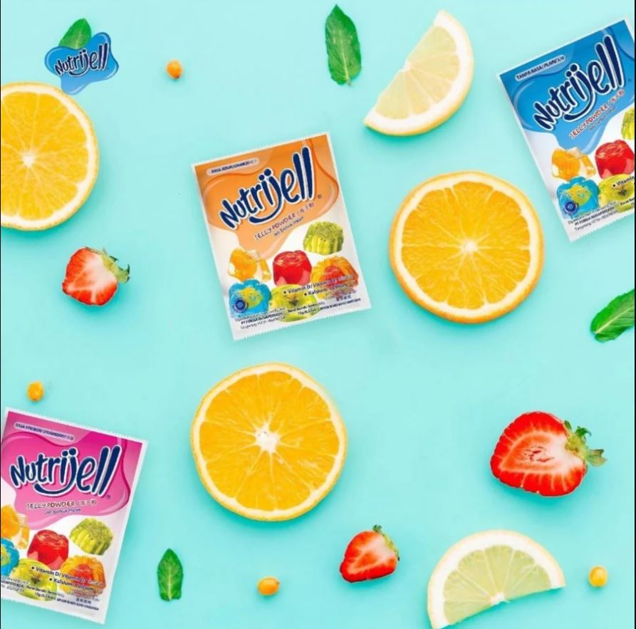 NUTRIJELL Jelly Powder Mix Nutrijell Agar Agar Nutrijell Mix Nutrijelly ...