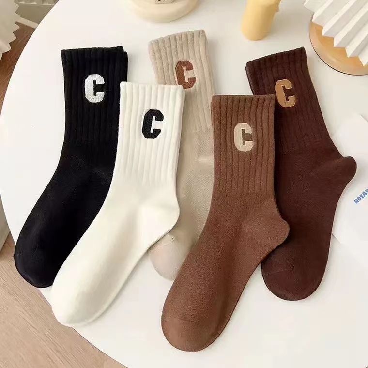 [5 pairs/pack]Cute Socks Cotton Women Socks soft socks cute socks tube ...