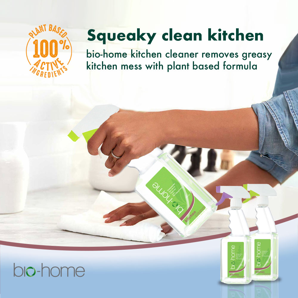 Bio-home Kitchen Cleaner 500ml - LemonGrass & GreenTea | Shopee Malaysia