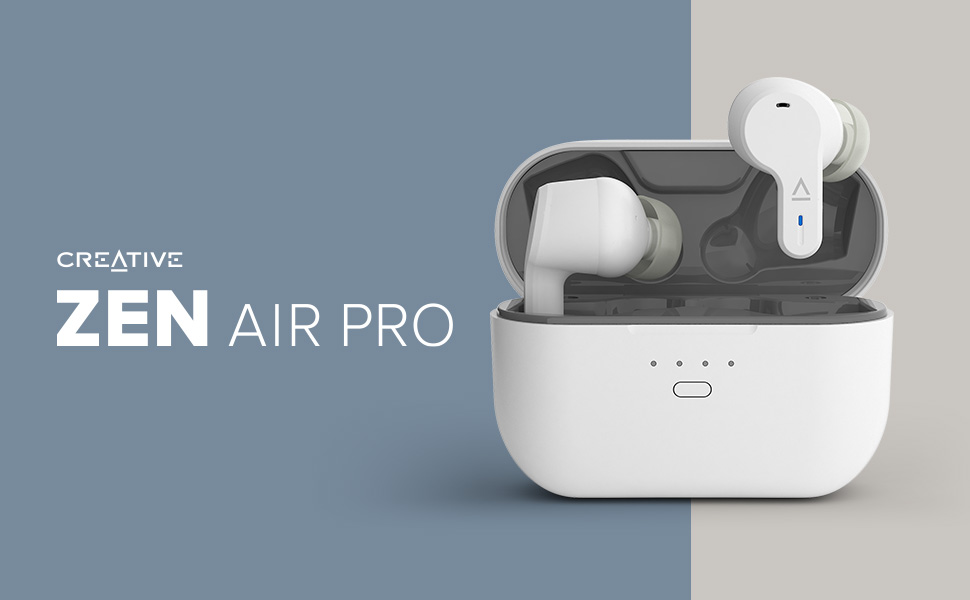 Creative Zen Air Pro - Lightweight True Wireless Sweatproof In-ears ...