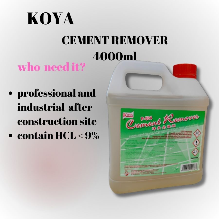 Koya Cement remover P534 / industrial Cement Remover | Shopee Malaysia