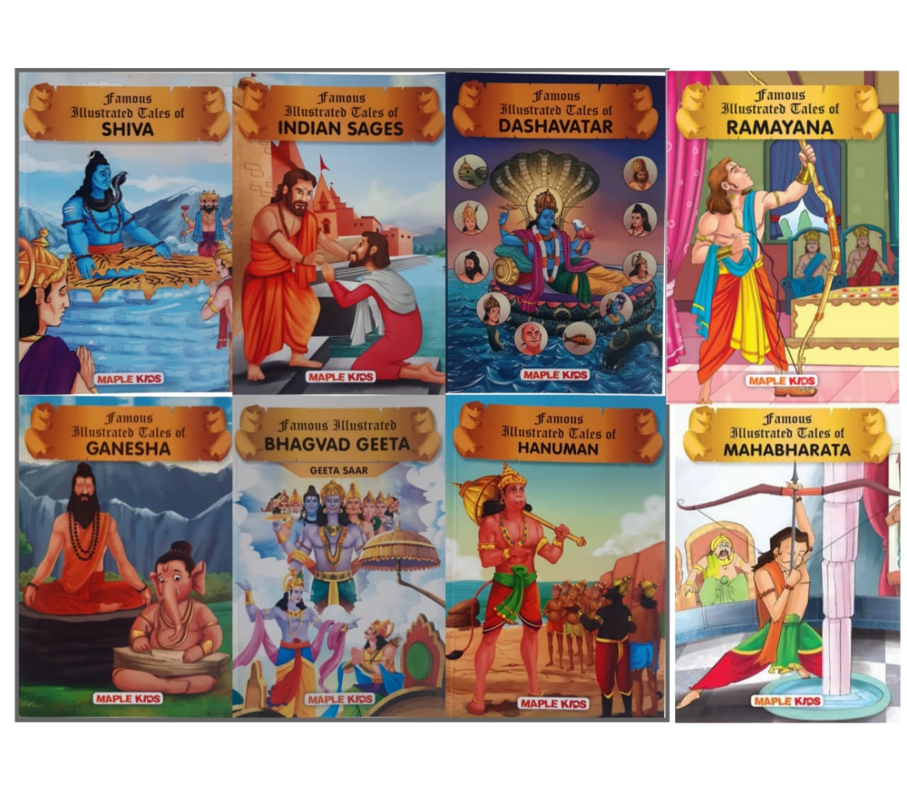 (For Elder Kids & Teens) Famous Hinduism Story Books of Shiva / Ganesha ...